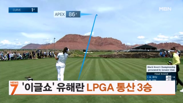 유해란, LPGA 3년 연속 우승 쾌거