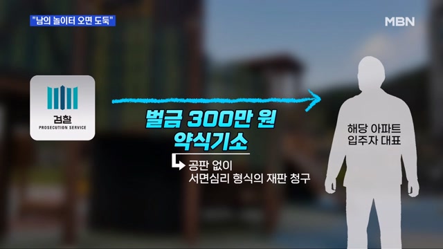 MBN 뉴스파이터-초등생에 막말한 아파트 입주자 대표, 약식 기소