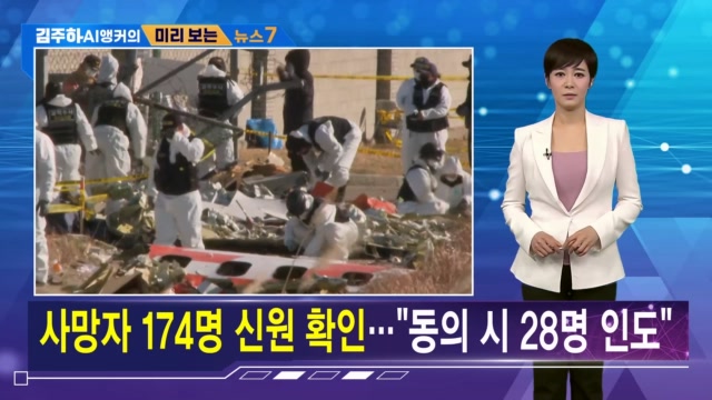 김주하 AI 앵커가 전하는 12월 31일 MBN 뉴스7 주요뉴스